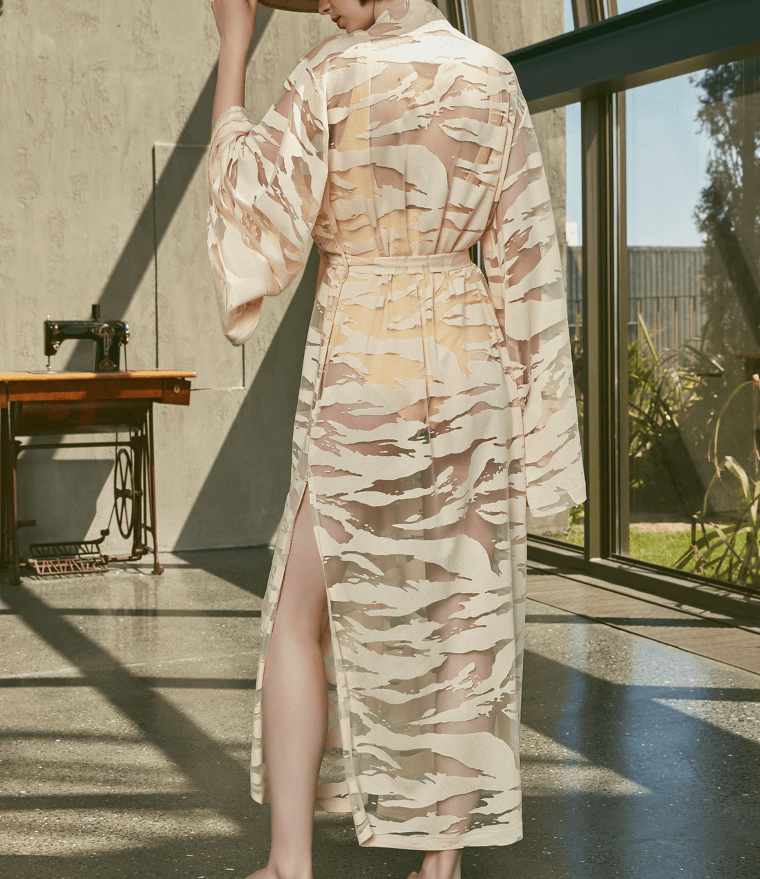 Lydia Long Beach Robe & Poolside Evening Wear Kimono | Long Beach Kimono